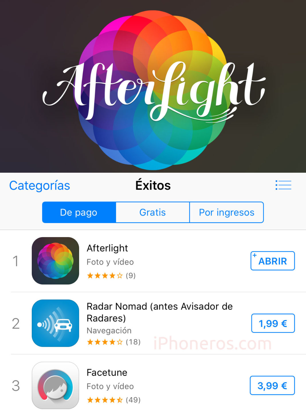El genial Afterlight disponible gratis gracias a la App de la Apple ...