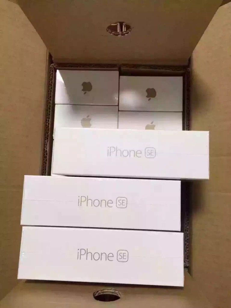 Primeras imágenes exclusivas del iPhone SE y sus cajas saliendo de China, también el iPad Pro ...