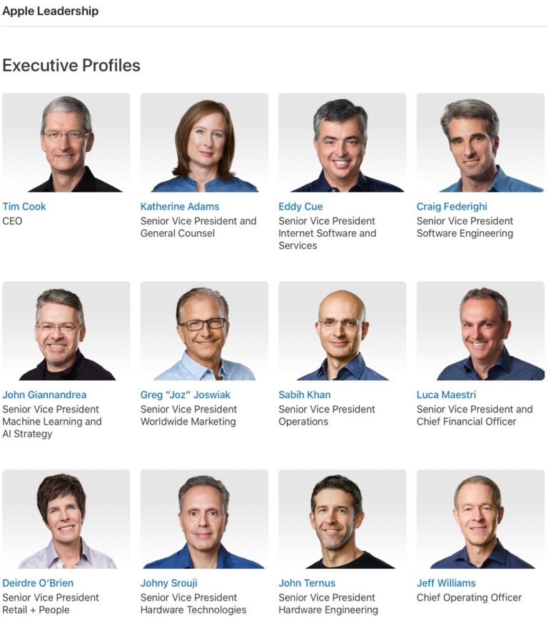 John Ternus ya aparece en la web de Apple como responsable máximo del ...