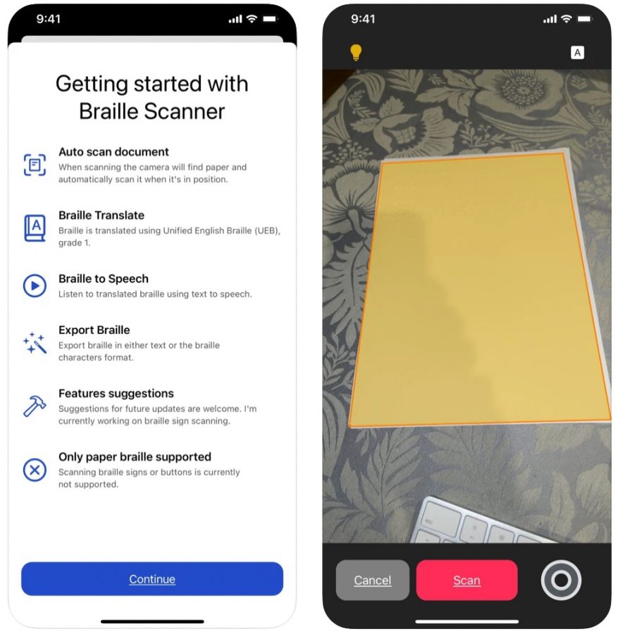 Braille Scanner, una App gratuita para leer braille, el sistema de ...