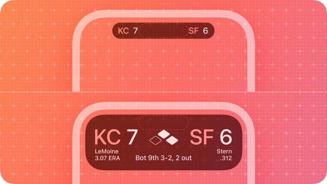 Así se verán los resultados deportivos con las Live Activities de iOS ...