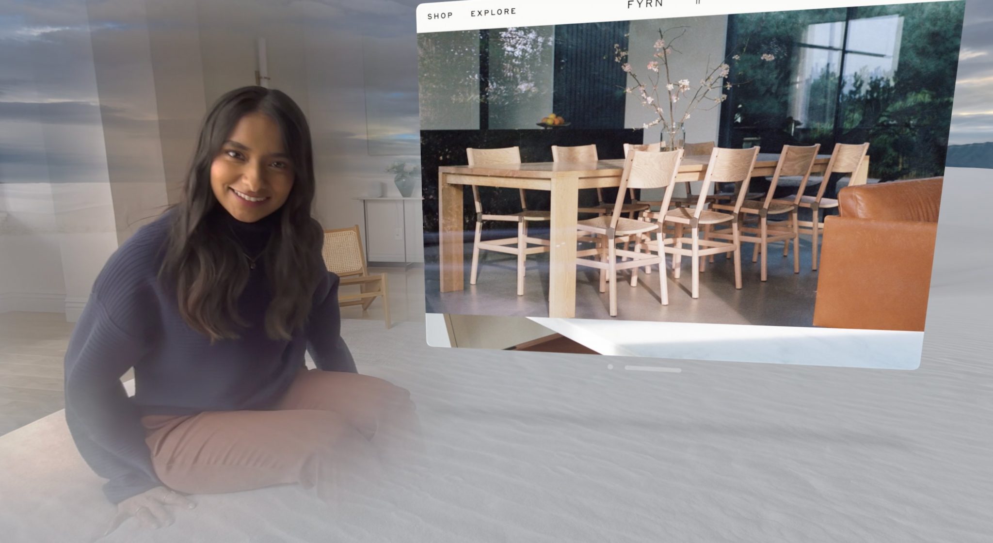 Así son las Spatial Personas, la manera en las que alguien con quien ...