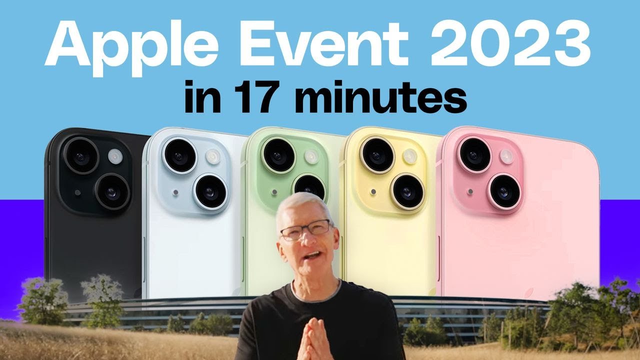 Presentación del iPhone 15 y 15 Pro, Apple Watch Series 9 y Watch Ultra ...